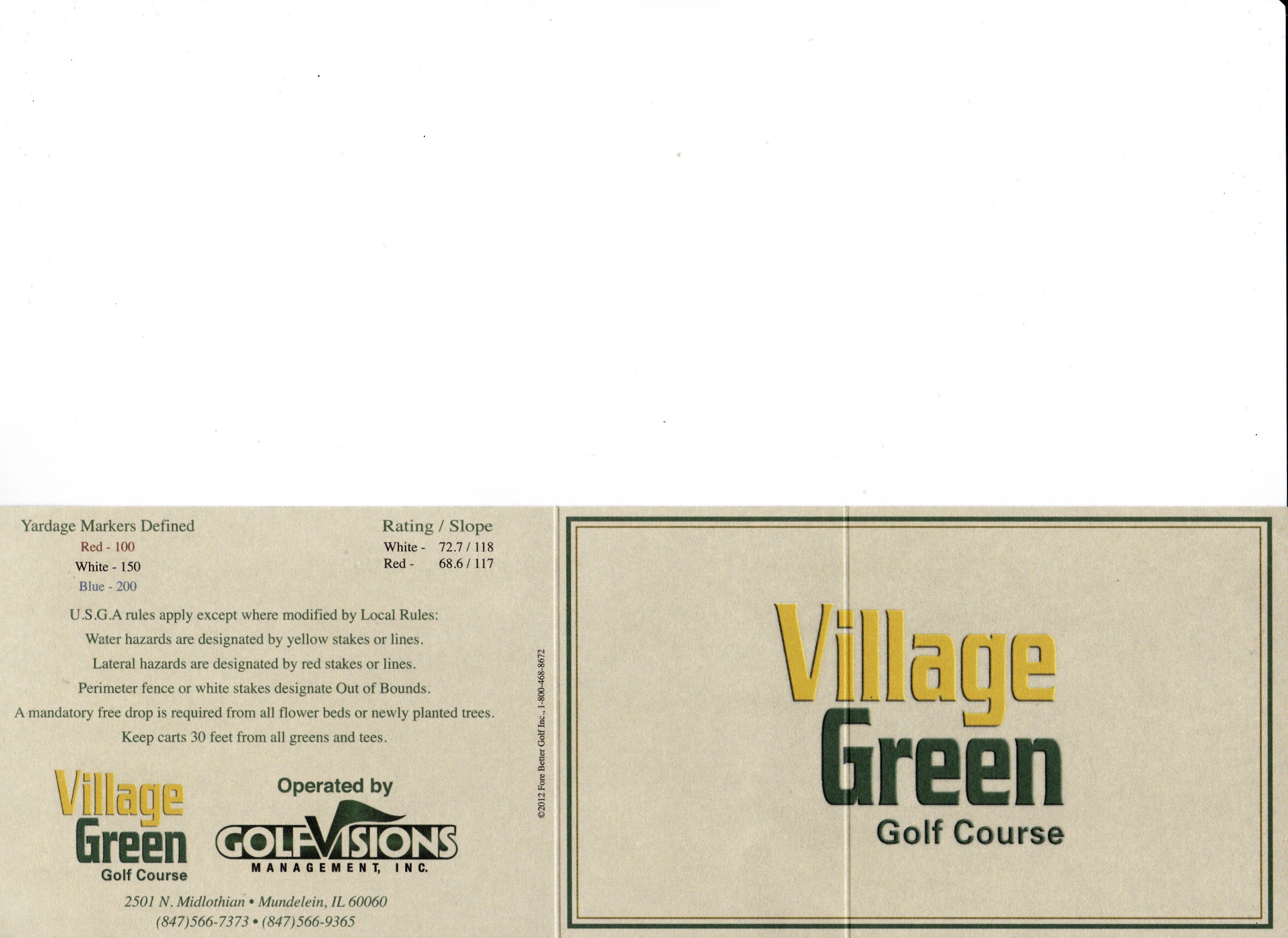 The Last Hurrah for Village Green in Mundelein - Chicago Golf Report